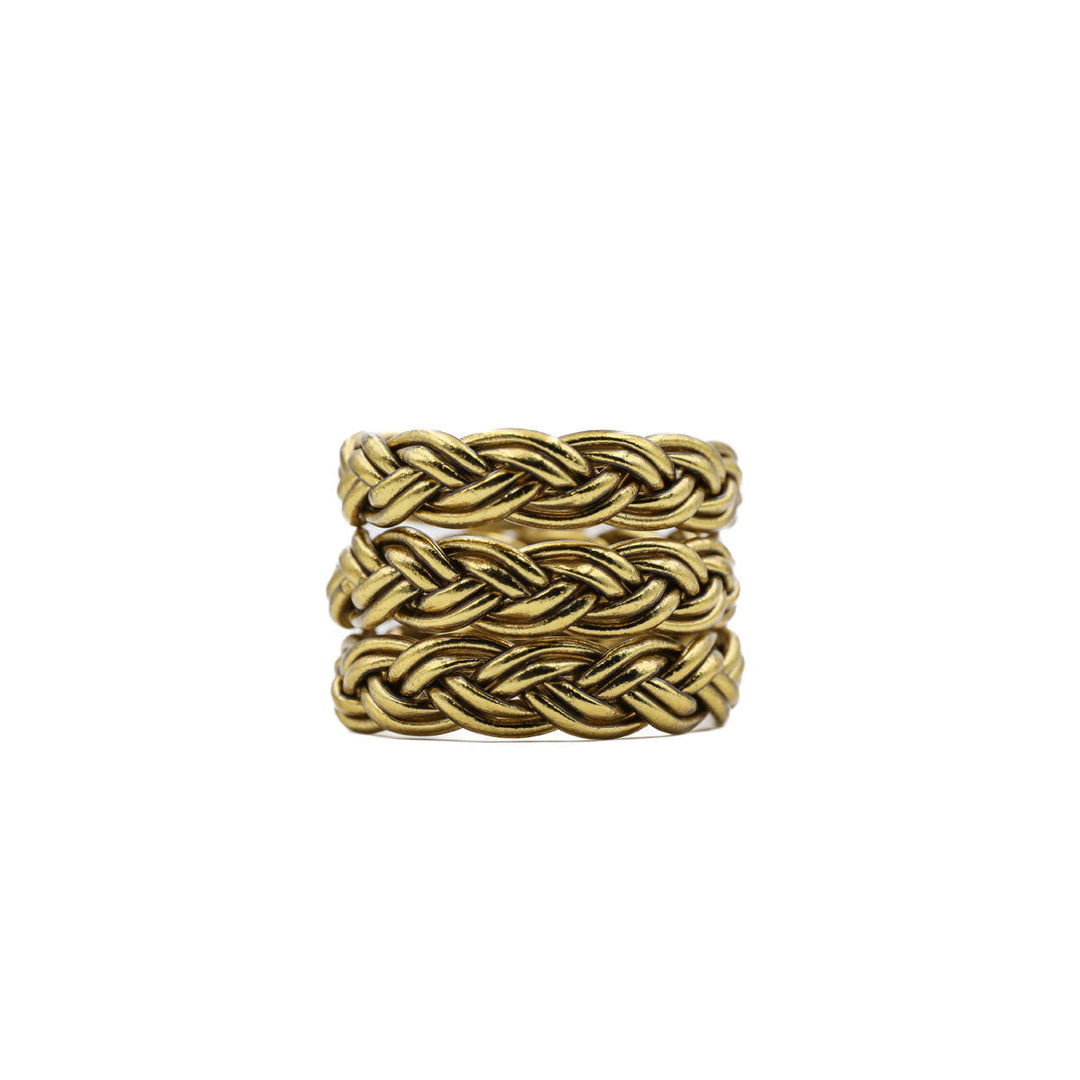 ANTIQUE GOLD DOUBLE BRAID – Manika USA