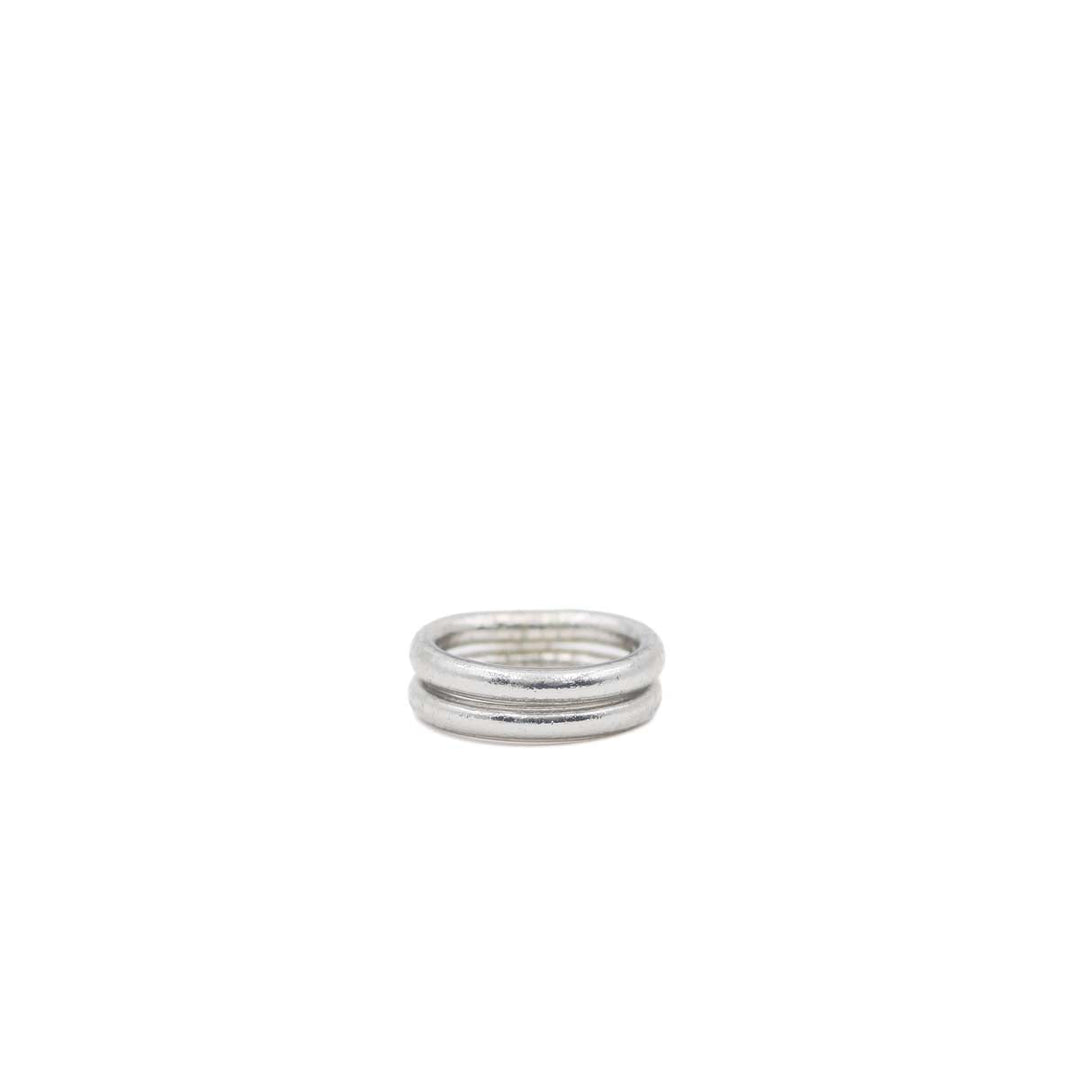 Dark Silver Chakra Ring – Elegant Chakra Jewelry for Balance – Manika USA