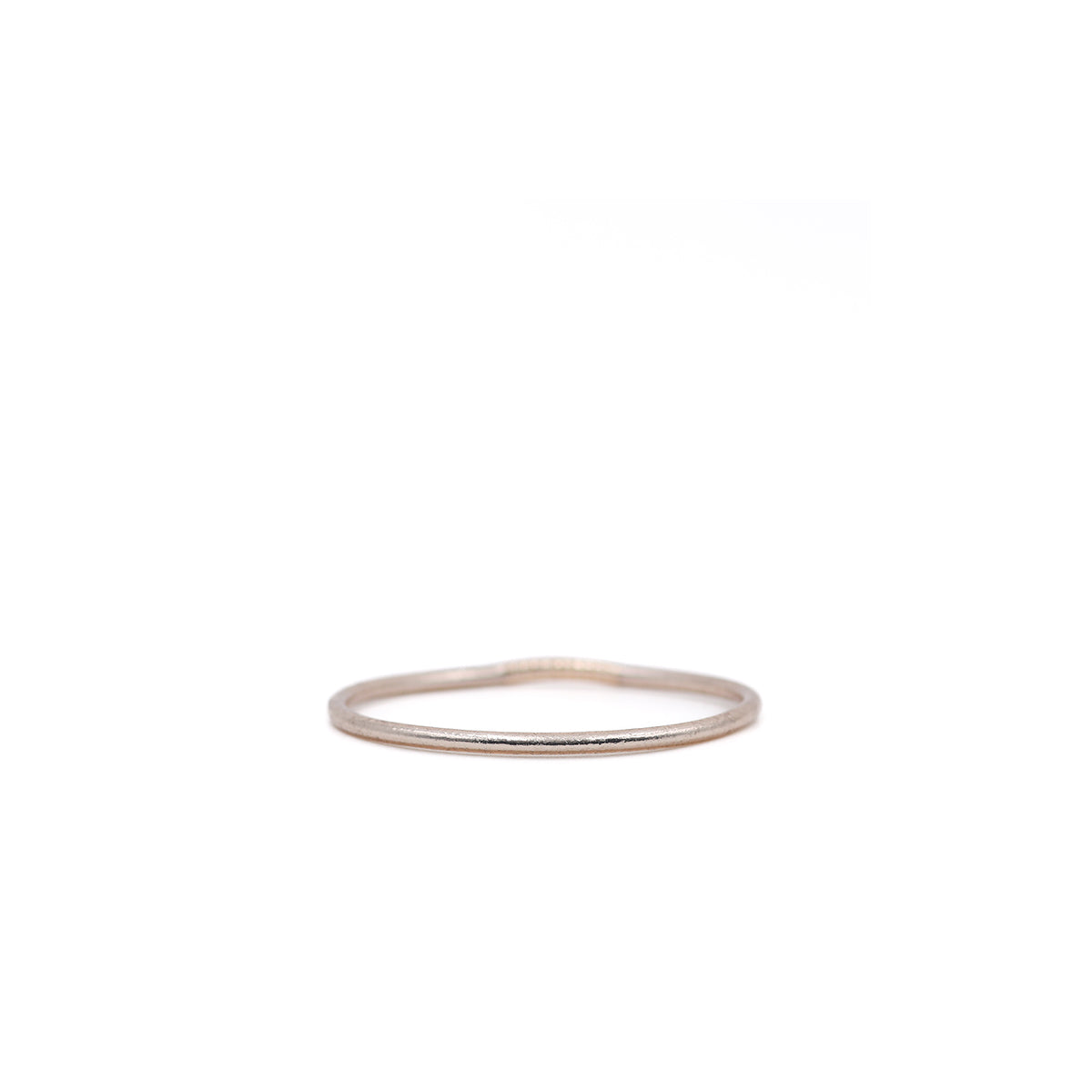Thin Champagne Bangle – Handcrafted Buddhist Jewelry – Manika USA